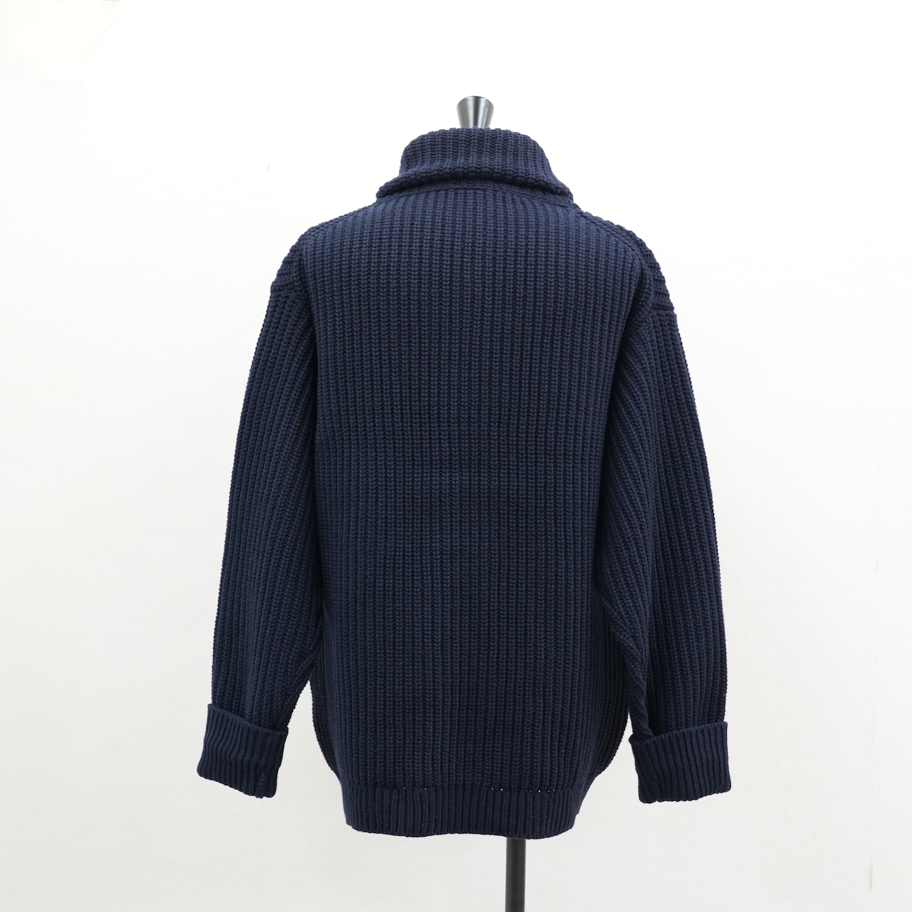 INTĒRIM・HYPER BIG 30s 3GG HEAVY SHAWL COLLAR CARDIGAN / browniegift ...